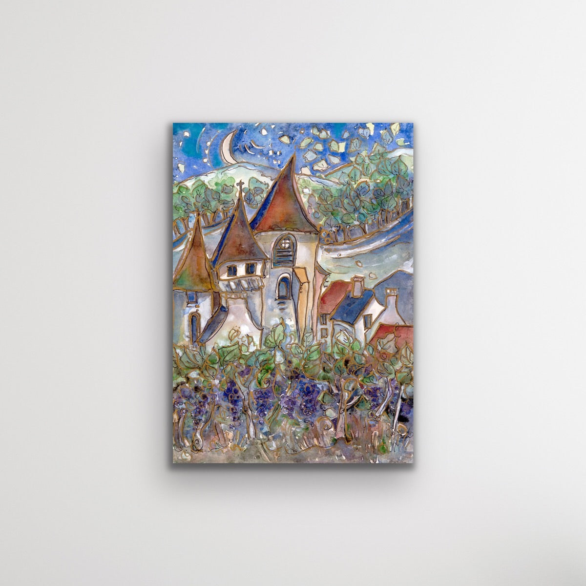 Old Folk : Art Print – Jill Louise Campbell Art Gallery