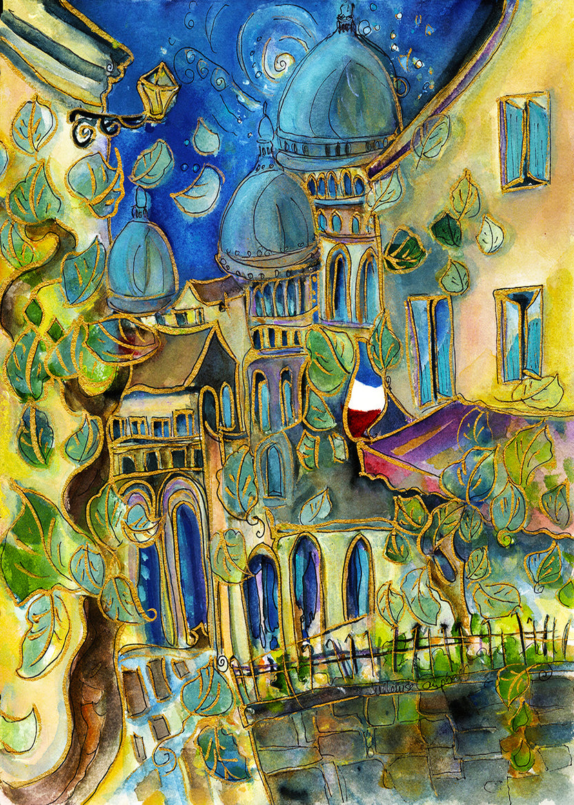 “Montmartre” – Jill Louise Campbell Art Gallery
