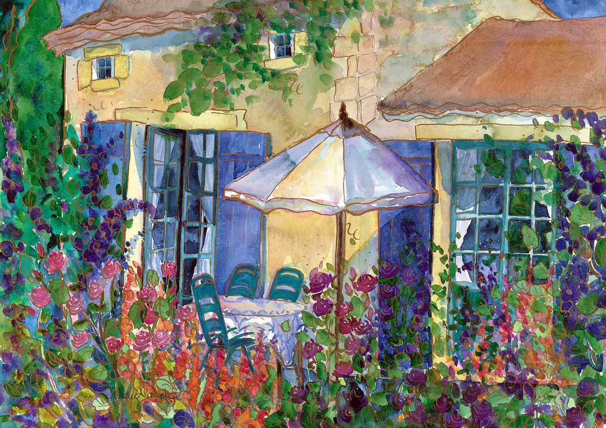 Le Jardin : Art Print – Jill Louise Campbell Art Gallery